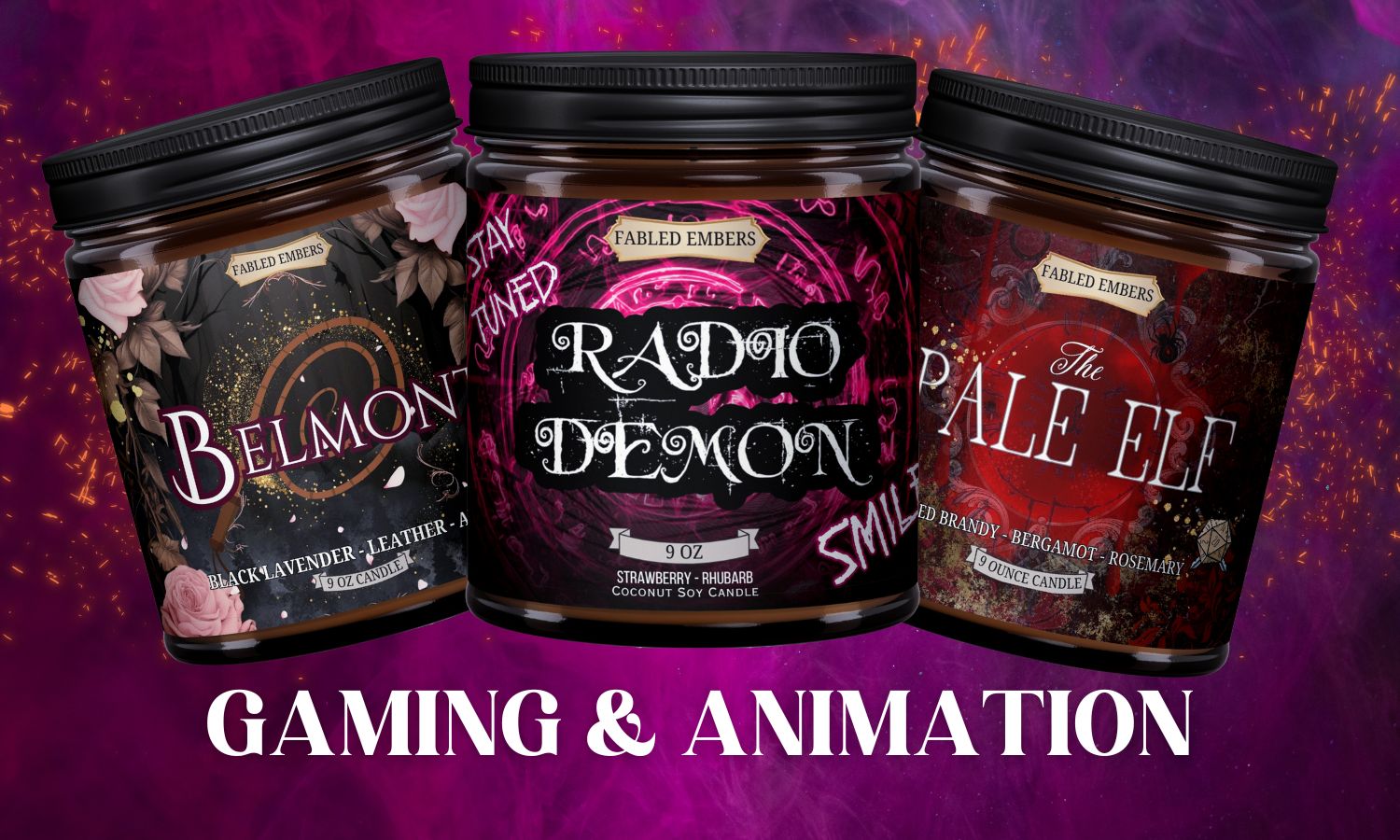 GAMING & ANIMATION – Fabled Embers