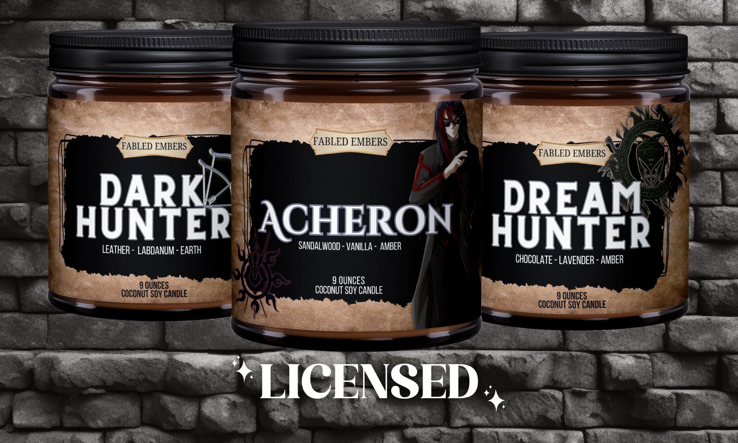 COLLECTION: Licensed – Fabled Embers