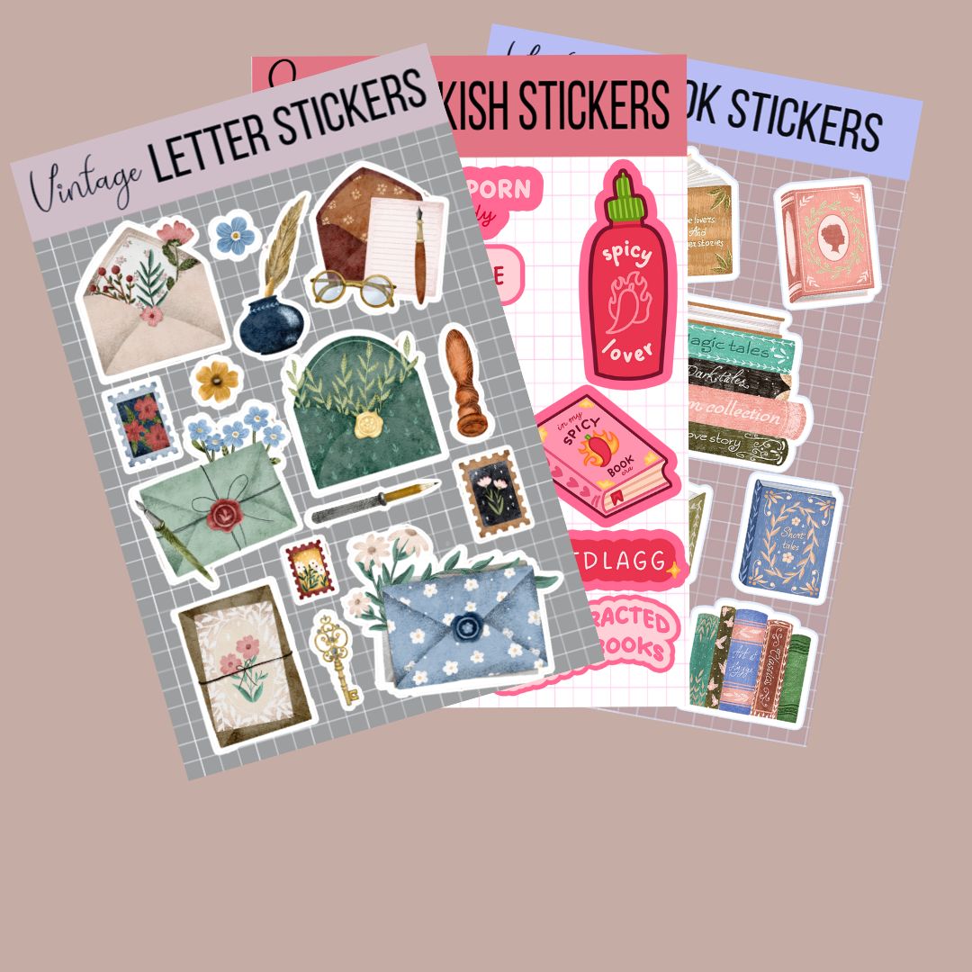 BOOKMARKS,STICKERS, NOTE PADS – Fabled Embers